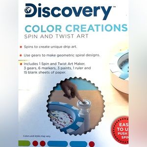Discovery | Toys | Discovery Color Creations Spin And Twist Art Toy New ...
